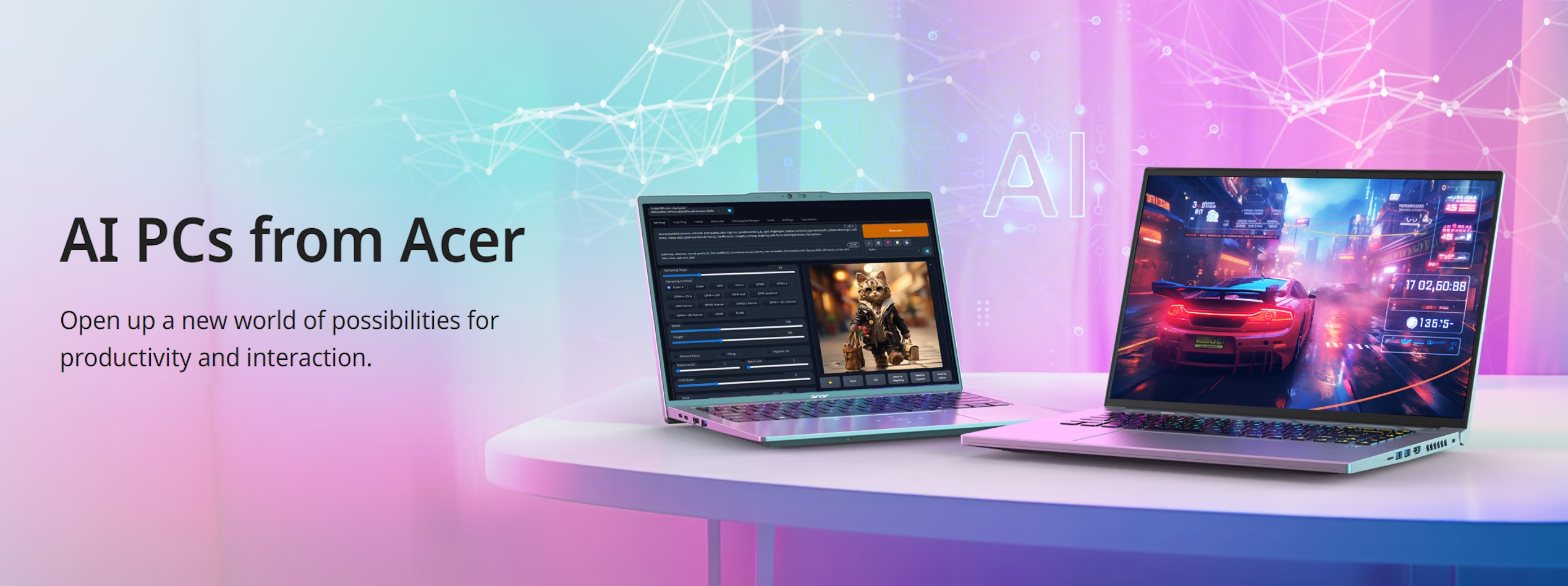 AI PCs - Think smarter, work faster. | Acer Singapore Official Store
